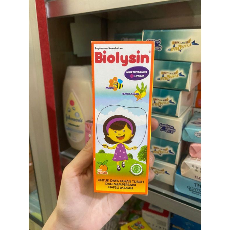 Jual Biolysin sirup multivitamin + lysin | Shopee Indonesia