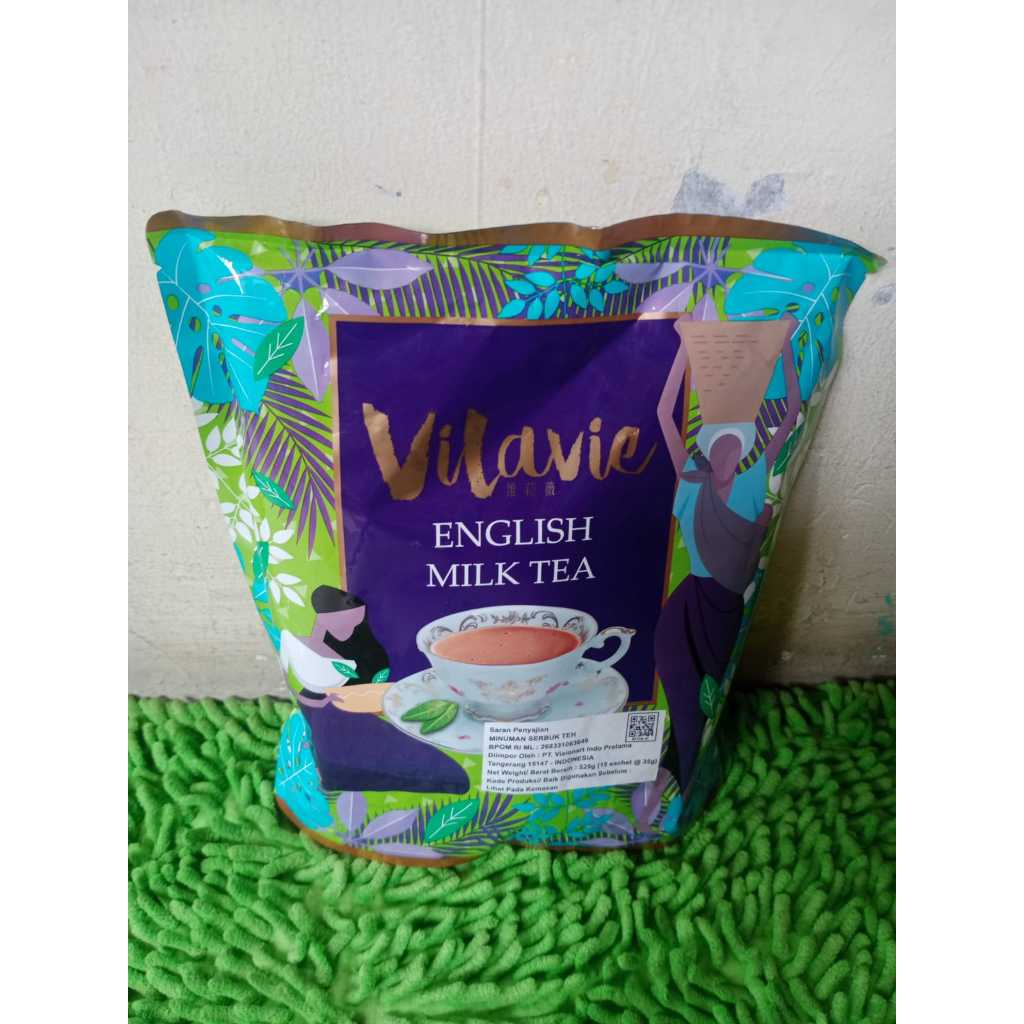 Jual Vilavie Milk Tea 15 sachet Atau Naraya Teh Tarik 3 in 1 Jonker ...