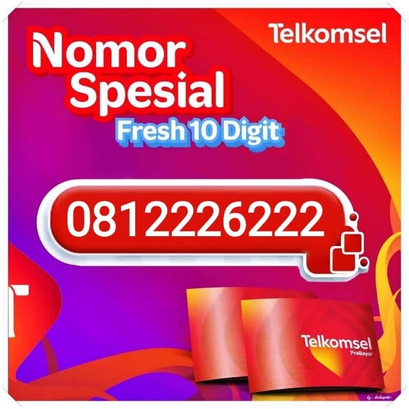 Jual Kartu Perdana Nomor Cantik 10 digit Telkomsel LIMITED EDITION - Nomor Cantik Fresh 10 digit ...