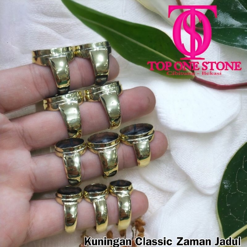 Jual [TOS] Ring Kuningan Zaman Jadul Handmade | Shopee Indonesia