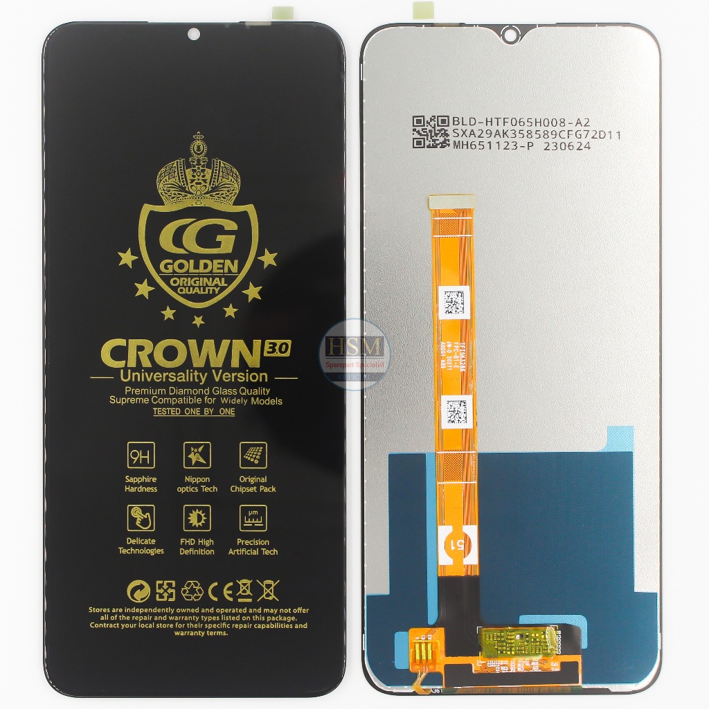 Jual LCD OPPO A15 A15S REALME C11 C12 C15 NARZO 20 30A A16E A16K ...