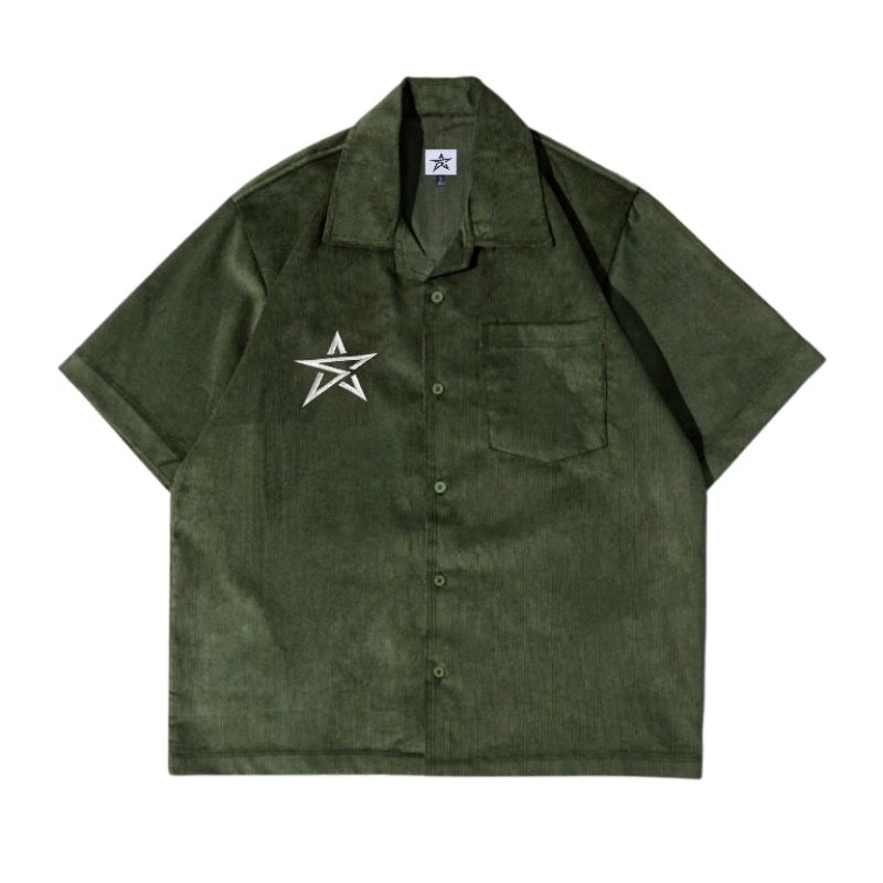 Jual Sai - Still Woozy Brown Work Shirt Boxy Corduroy Boxy Fit | Shopee ...