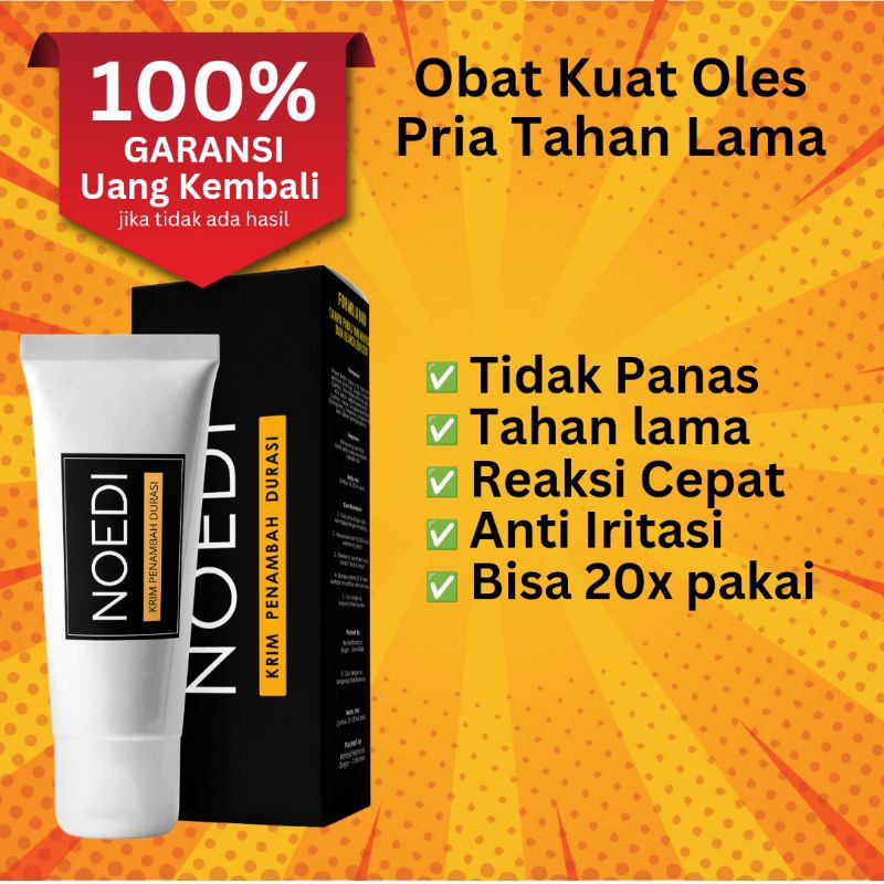 Jual NOEDI obat oles pria tahan lama original 100%. Obat oles kuat pria tahan lama. Obat oles ...