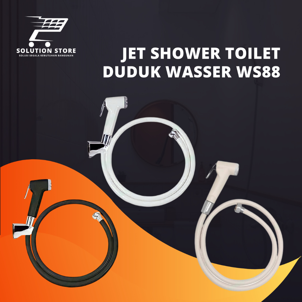Jual Wasser Jet Shower Kloset Toilet Closet Cebok WC Semprotan Duduk Kamar Mandi ws99 | Shopee ...