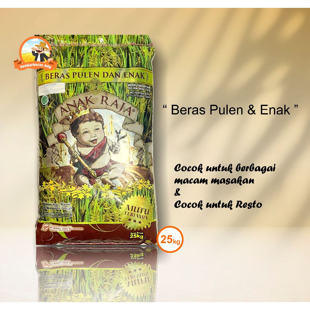 Jual BERAS ANAK RAJA PULEN 25 KG | Shopee Indonesia