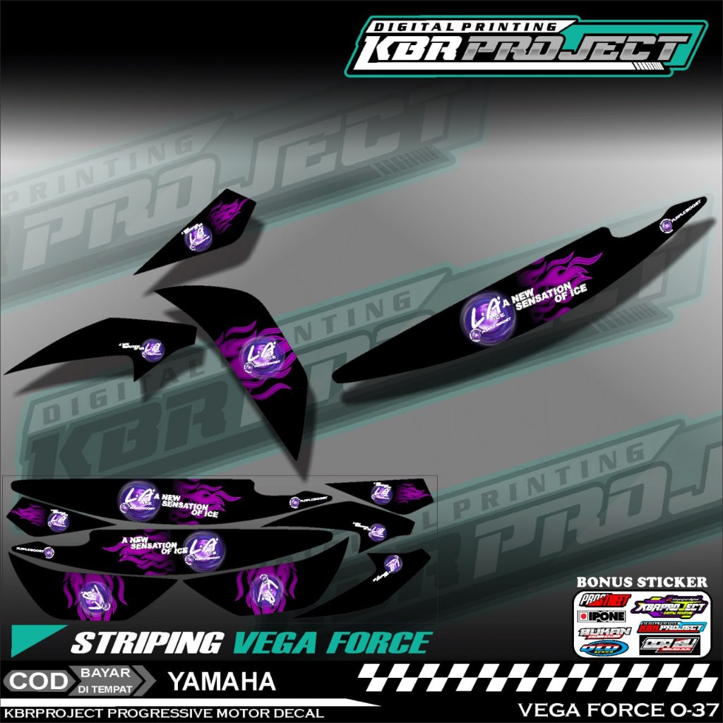Jual VEGA FORCE STIKER STRIPING PREMIUM MOTOR KEREN LIS VARIASI VEGA ...