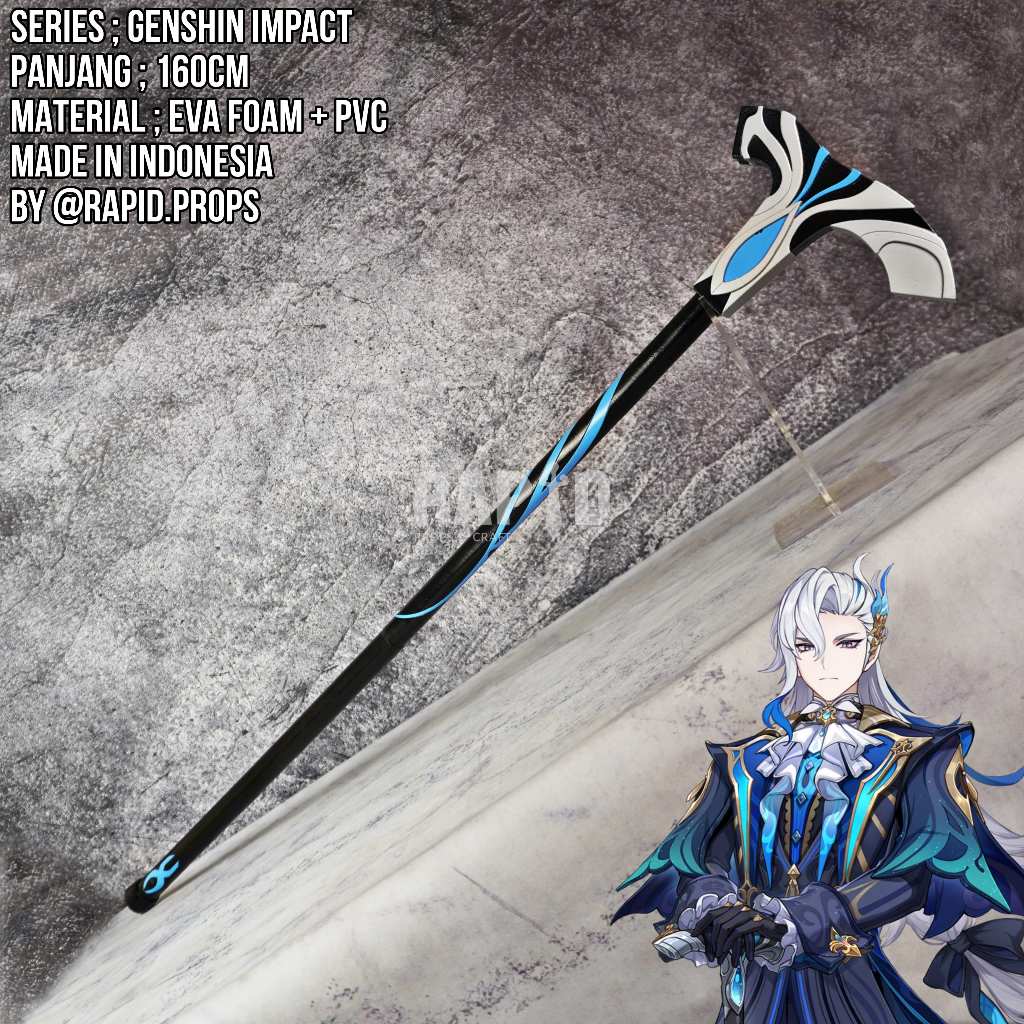 Jual Neuvillette Staff Genshin Impact For Cosplay | Shopee Indonesia