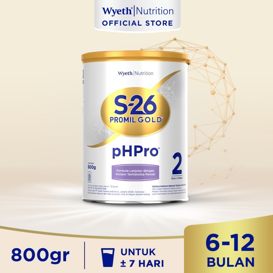 Jual Wyeth S26 Promil Gold pH Pro 2 800 gr | Shopee Indonesia