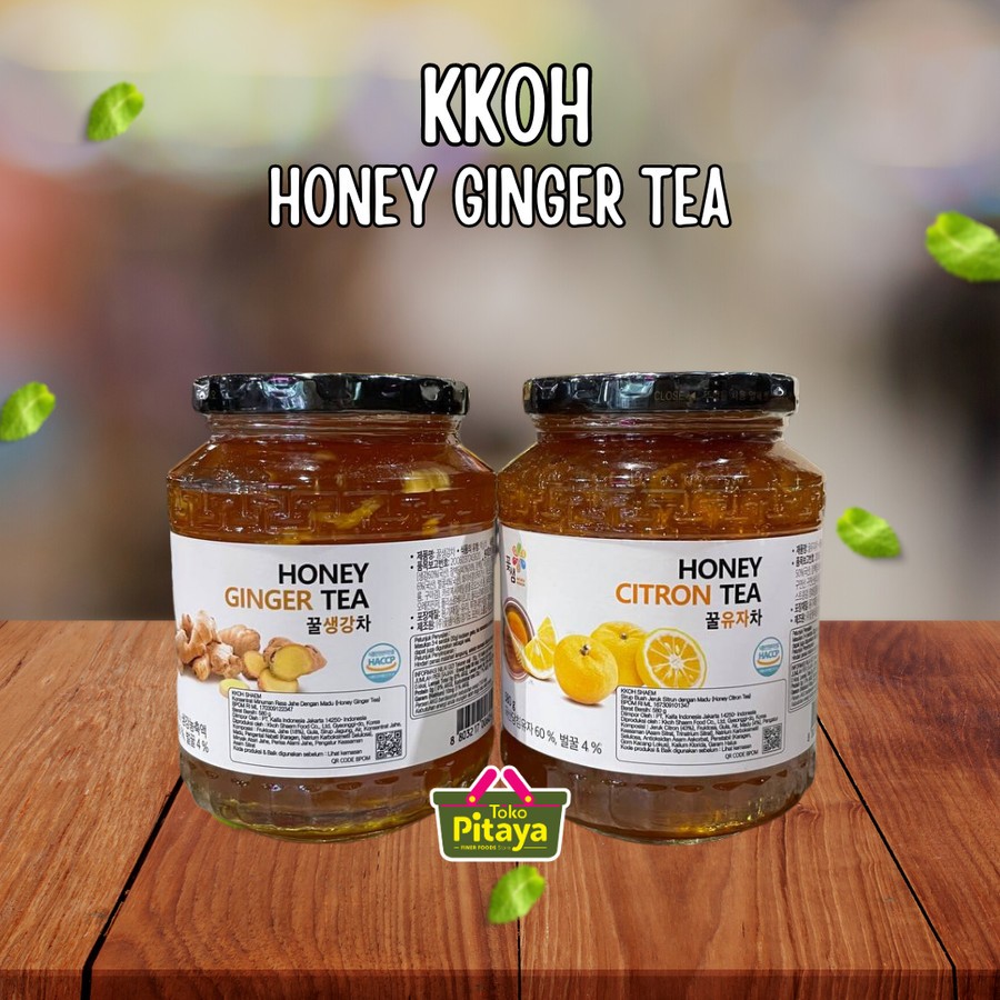Jual KKOH Shaem Honey Ginger Tea / Citron Tea Teh Korea 580 gr | Shopee ...