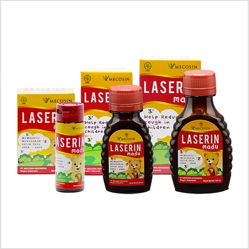 Jual LASERIN MADU SIRUP OBAT BATUK HERBAL UNTUK MELEGAKAN TENGGOROKAN ...