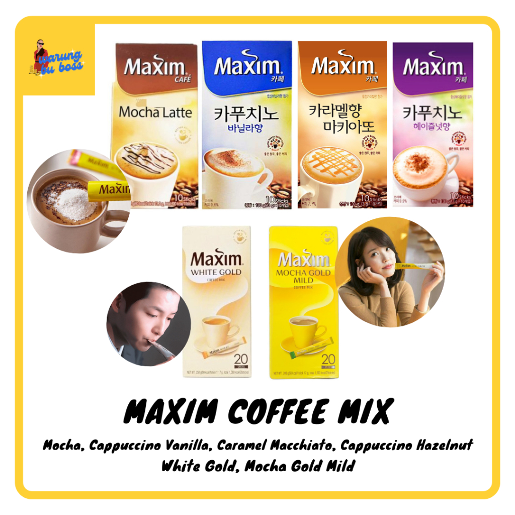 Jual Maxim Coffee Maxim Instant Coffee Korea Maxim Coffee Korea ...
