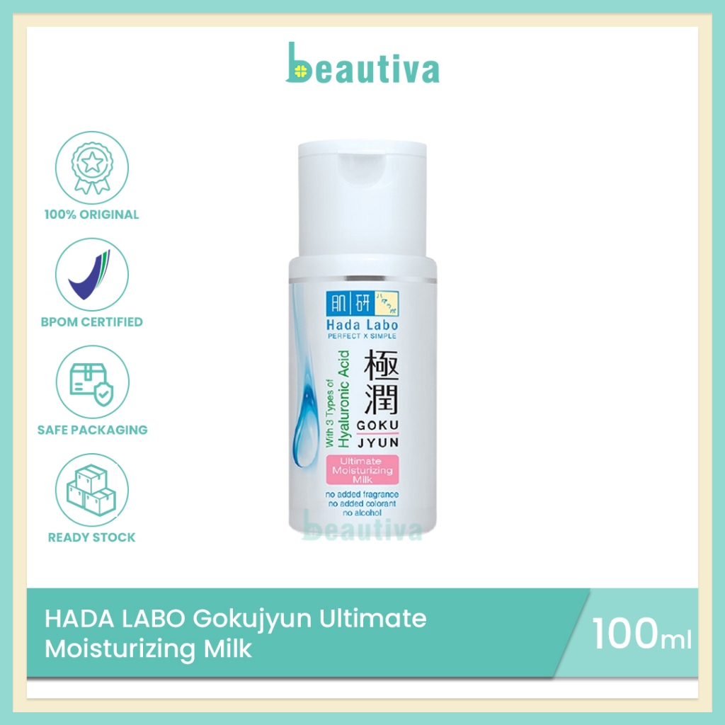 Jual Hada Labo Gokujyun Ultimate Moisturizing Milk | Shopee Indonesia