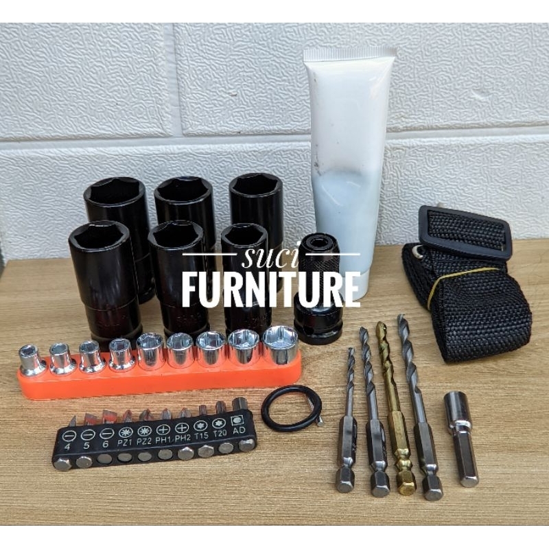 Jual Kunci Shock impact wrench / Aksesoris Impact Wrench set Sesuai ...