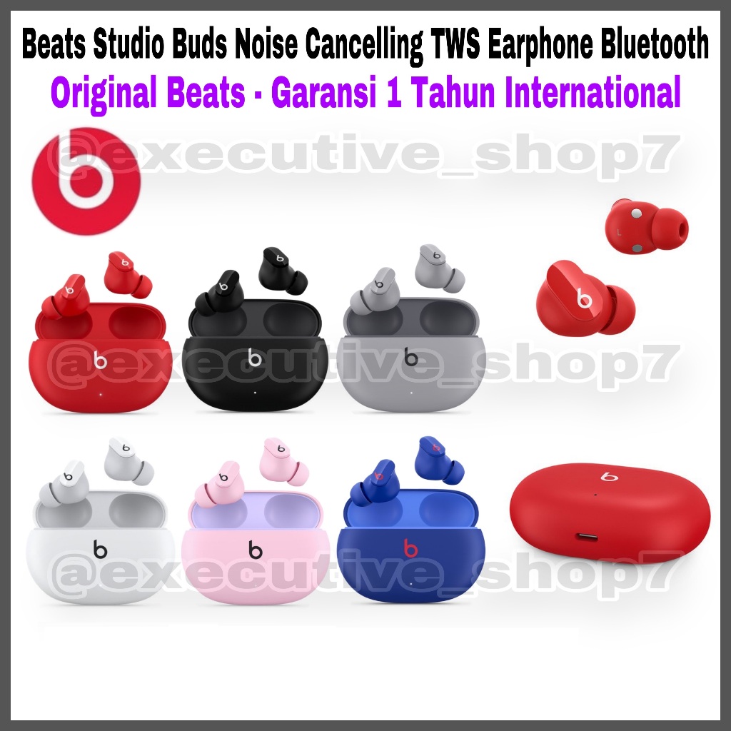Jual Studio Buds Noise Cancelling TWS Earphone Bluetooth - Original ...