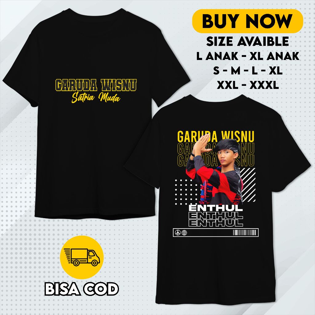 Jual TERBARU KAOS FANS ENTHUL ORIGINAL 100 % GWSM | Shopee Indonesia