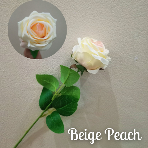 Jual MAWAR SINGLE STEM BUNGA MAWAR TANGKAI ARTIFICIAL FLOWER BUNGA ROSE ...