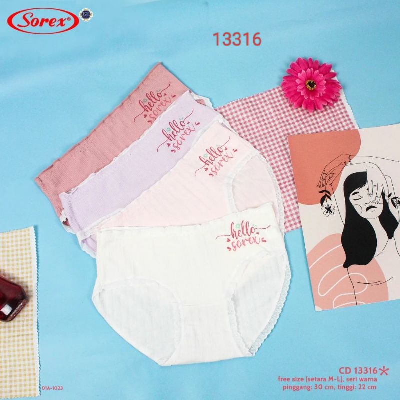 Jual CD CELDAM WANITA REMAJA SOREX 13316/13315/13320 | Shopee Indonesia