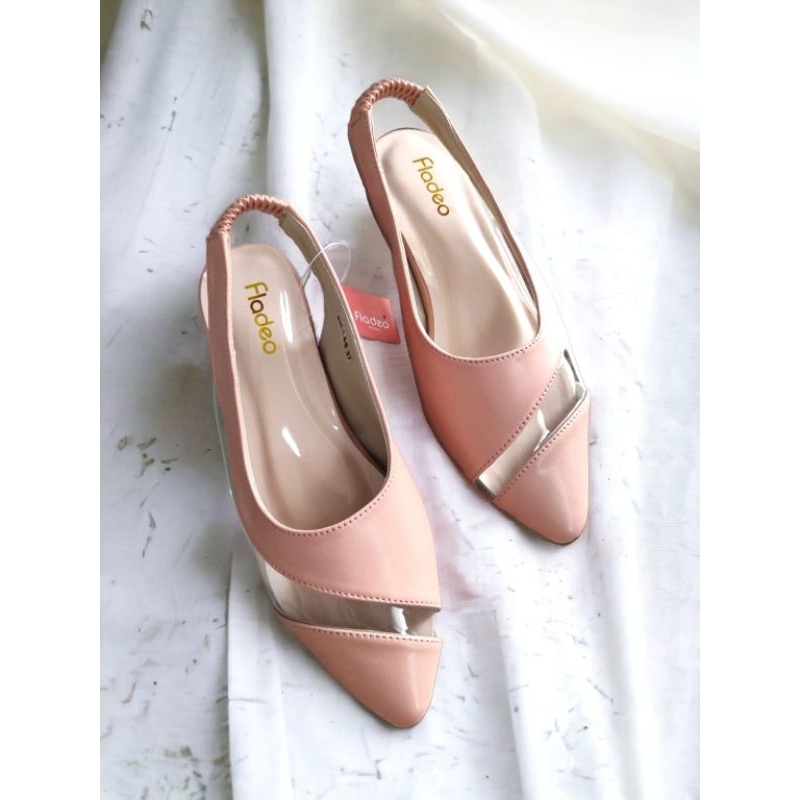 Jual Sandal Wanita kekinian Mules/Heels 3 Cm Termurah DEO MIKA | Shopee ...