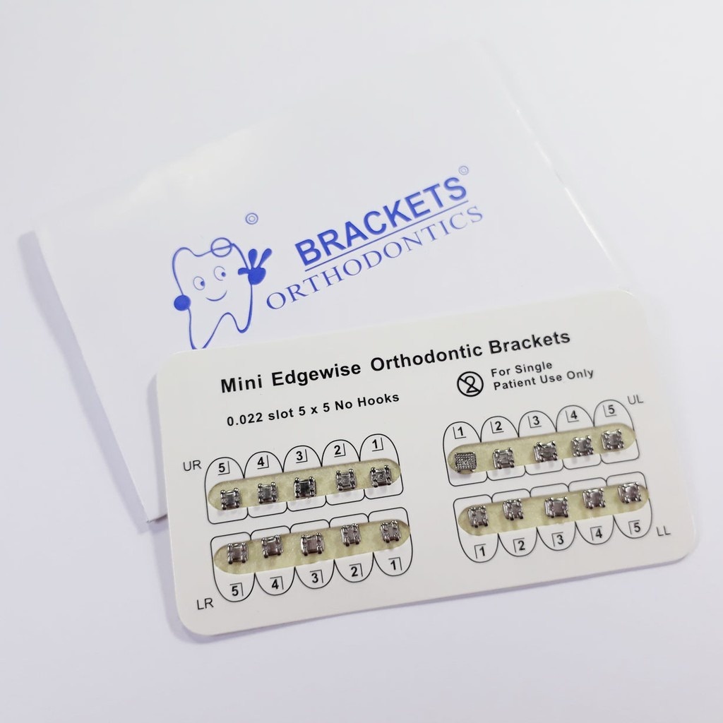 Jual Bracket Amplop Orthodontic Behel Mini Edgewise | Shopee Indonesia