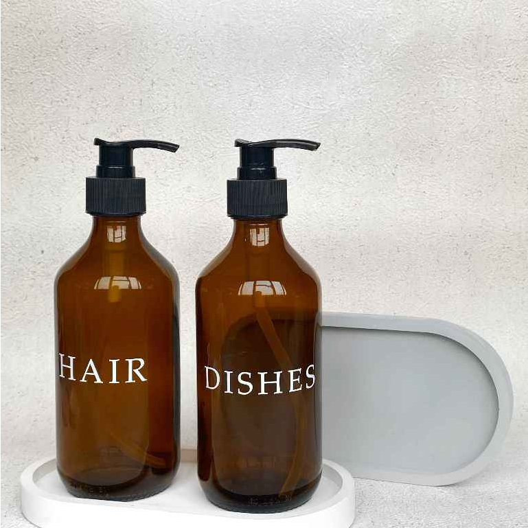 Jual Botol Kaca Amber 350ml label STRD | Shopee Indonesia