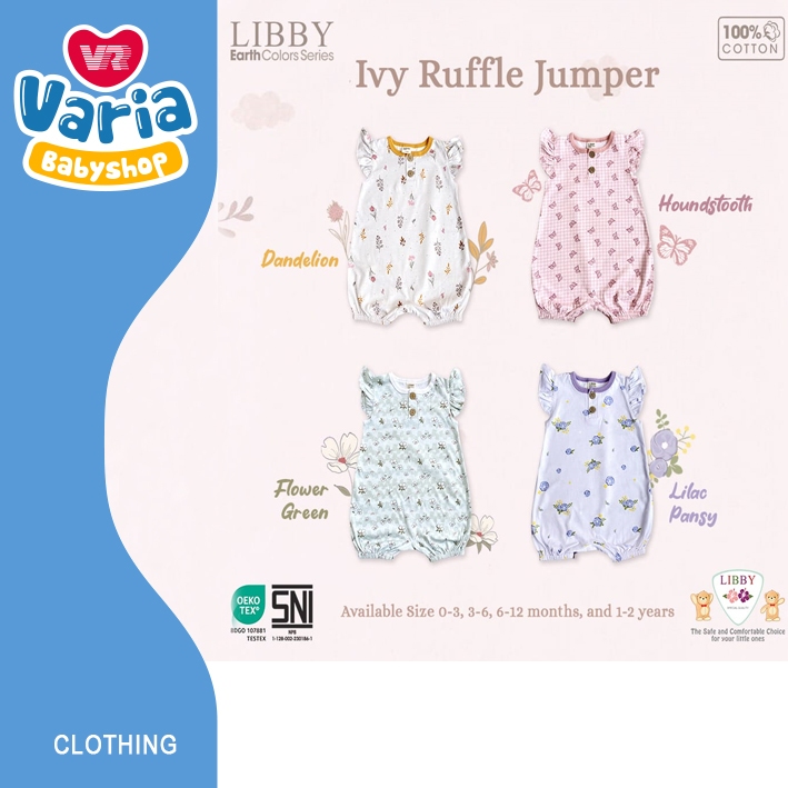 Jual LIBBY EARTH IVY JUMPER RUFFLE | LIBBY BABY | Shopee Indonesia Jual LIBBY EARTH IVY JUMPER RUFFLE | LIBBY BABY | Shopee Indonesia