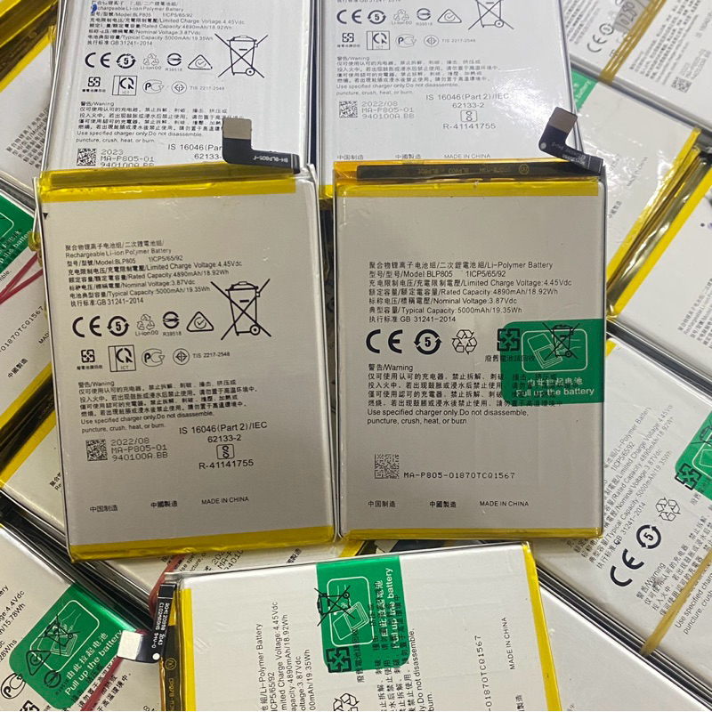 Jual Batre Baterai Oppo A53 / A33 2020 / A54 / A16 Batre Oppo Blp805 ...