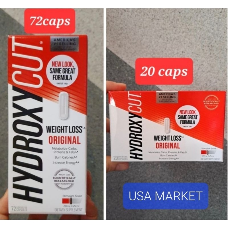 Jual Hydroxycut Hydroxicut weight loss original 72 caps USA | Shopee ...