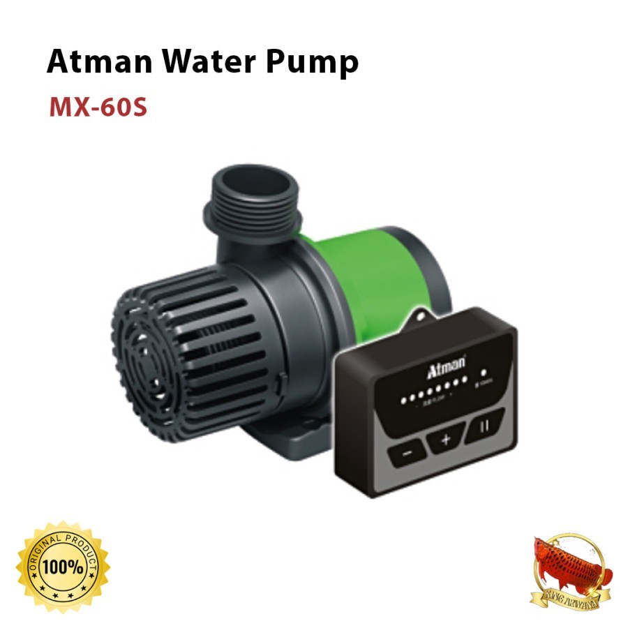 Jual Pompa Air Atman MX-60S Smart Pump Submersible Celup Aquarium Kolam ...