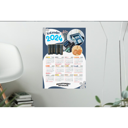 Jual Kalender Custom Kalender 2024 Kalender Poster | Shopee Indonesia