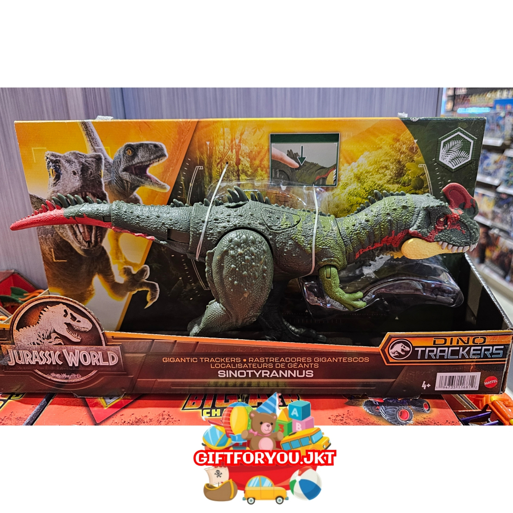 Jual Jurassic World Sinotyrannus Dino Tracker Action Figure Toys ...