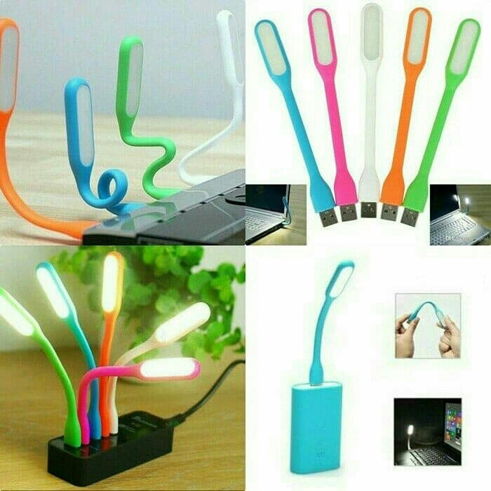 Jual Lampu LED SIKAT Lampu USB Flexible LED USB Light Powerbank Lampu Sikat | Shopee Indonesia