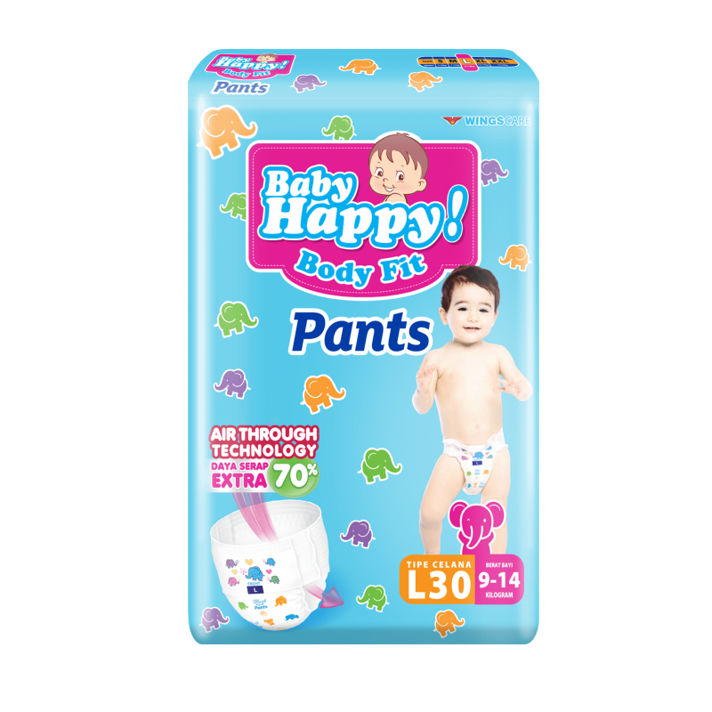 Jual Baby Happy S38/M32/L28/XL26/XXL24 | Shopee Indonesia
