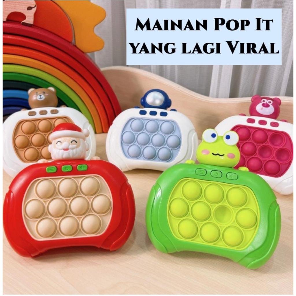 Jual Pop It elektronik Push Bubble Fidget Toys pop it game console ...