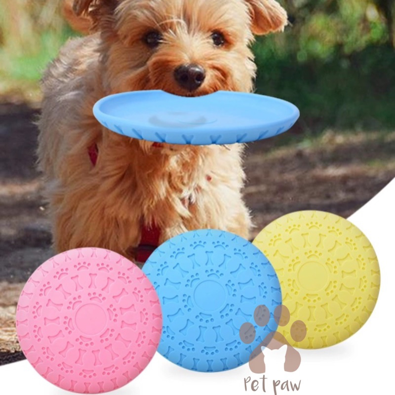 Jual Mainan Piring Terbang Flying Pastel Frisbee Lempar Tangkap Anjing ...