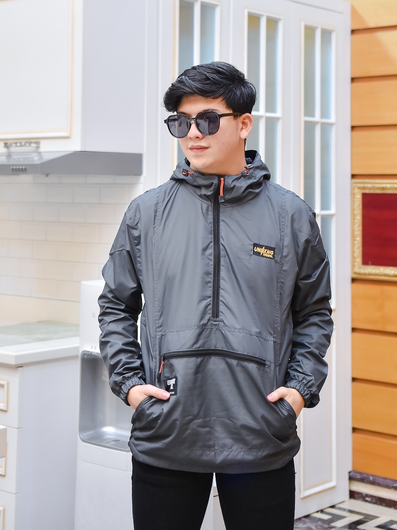 Jual Jaket Cagoul UNBOXING II Jaket Outdor Winbreakers Bahan Despo Semi ...
