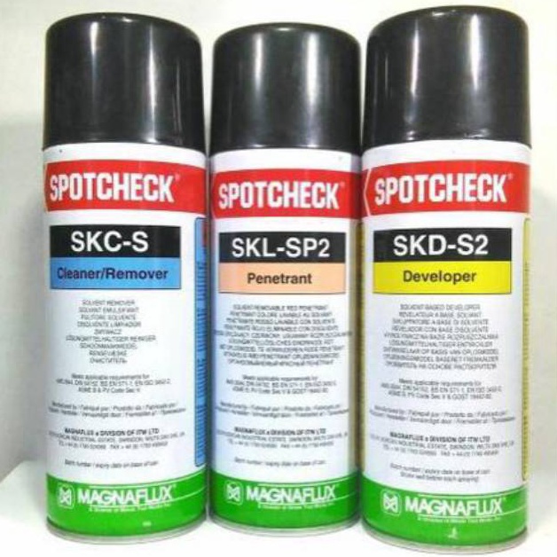 Jual Modern.. Spotcheck Magnaflux Cleaner, Developer, Penetrant Harga ...