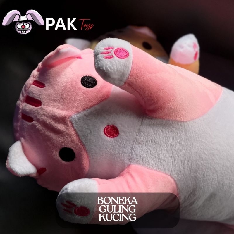 Jual Guling Kucing Bantal Panjang Kucing Realpict Unik Lucu Ukuran 80 ...