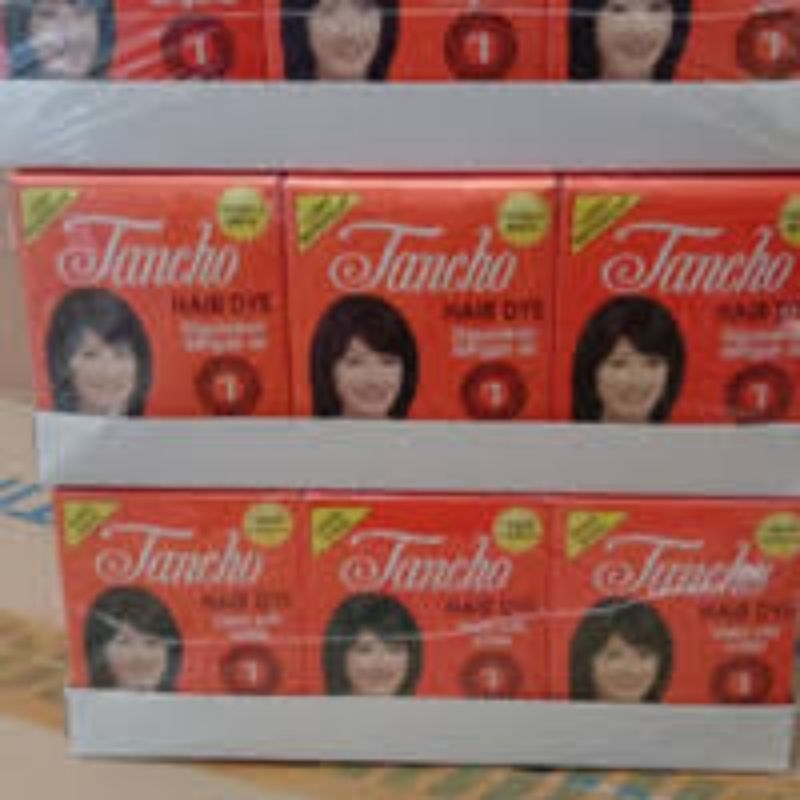Jual TANCHO semir rambut bubuk 6g. Perbox @12pcs | Shopee Indonesia