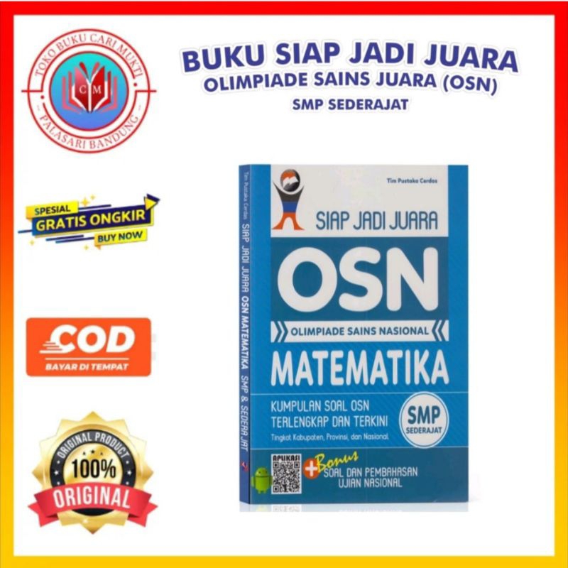 Jual BUKU SIAP JADI JUARA OSN MATEMATIKA SMP TERBARU | Shopee Indonesia
