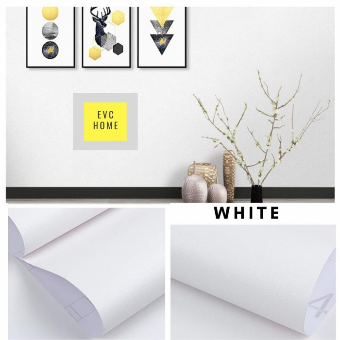 Jual Wallpaper Dinding Polos Abu 45cm x 10m Wallpaper Dinding 10 meter ...