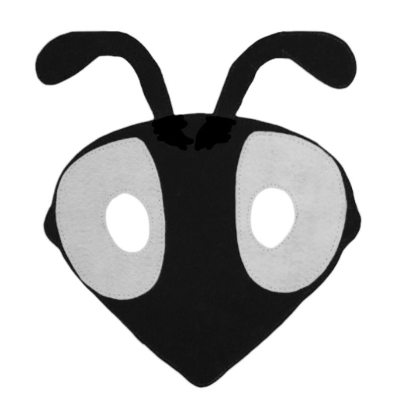 Jual Topeng Hewan Bentuk Semut Ant Mask Topeng Aktivitas Anak Bahan ...