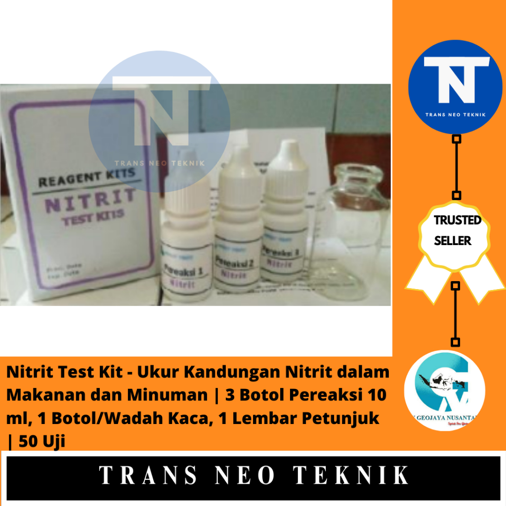 Jual Nitrit Test Kit - Ukur Kandungan Nitrit dalam Makanan dan Minuman ...