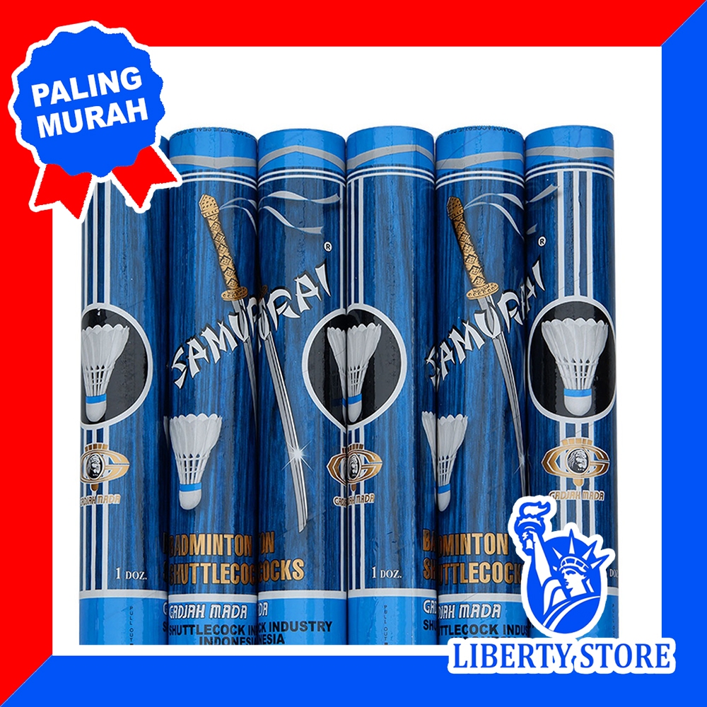 Jual Shuttlecock badminton SAMURAI BIRU Berkualitas ORIGINAL | Shopee ...