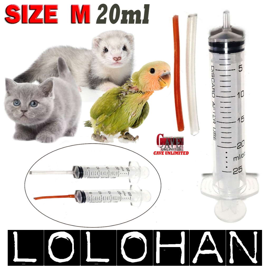 Jual LOLOHAN SPET SPUIT ALAT BANTU PEMBERIAN PAKAN SUSU MINUM OBAT ...