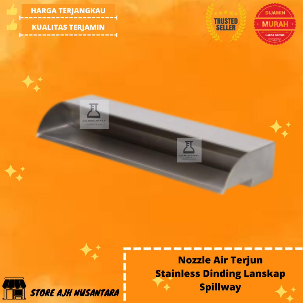Jual Nozzle Air Terjun Stainless Dinding 60 Cm - Lanskap Spillway ...