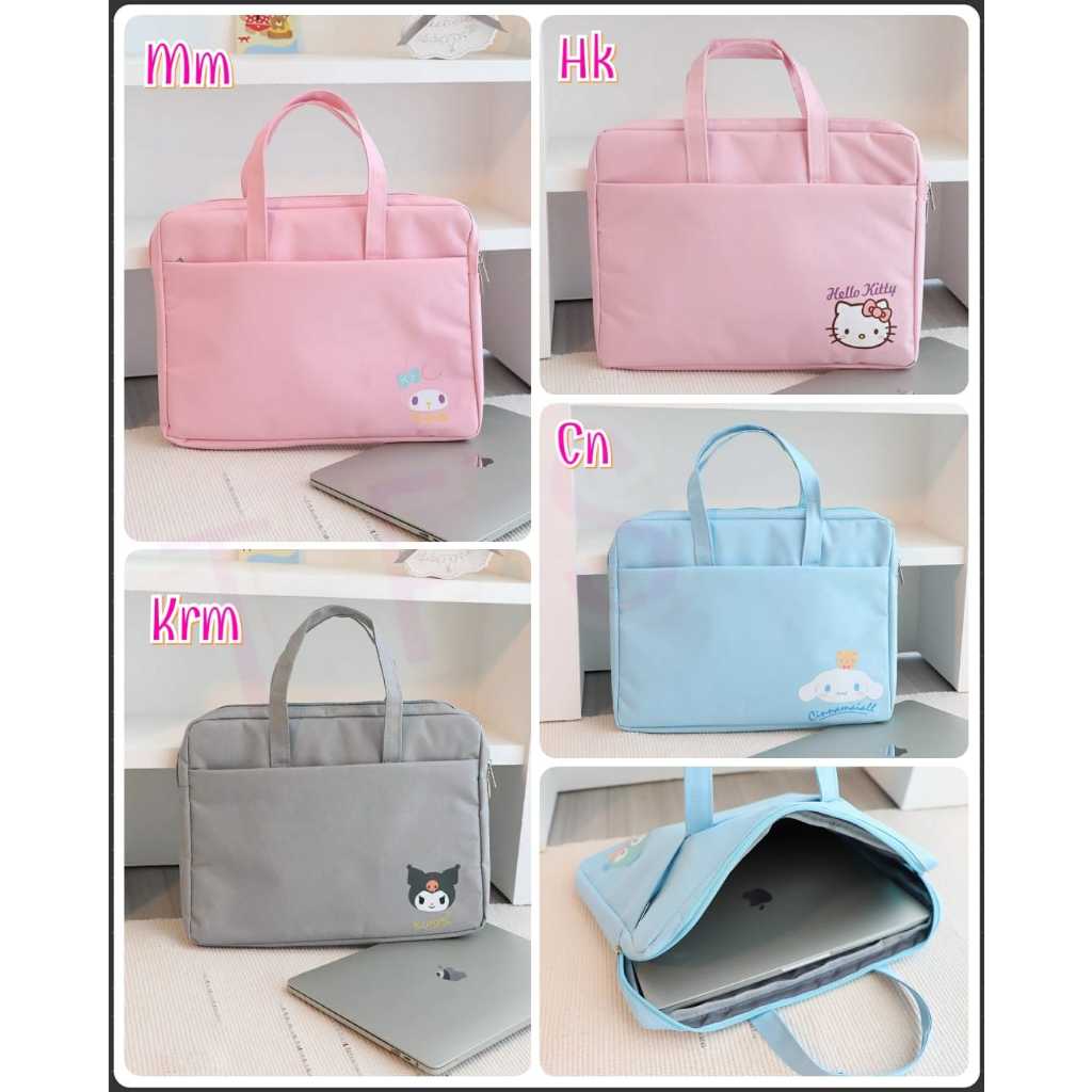 Jual ( ^ ω ^ ) -EI Bag laptop sanrio new 14-15in | tas laptop | tas ...