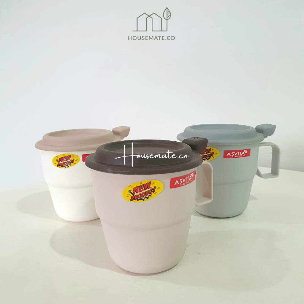 Jual Cangkir Tutup / Mug Tutup Unik / Gelas Kopi / Gelas Tutup ...