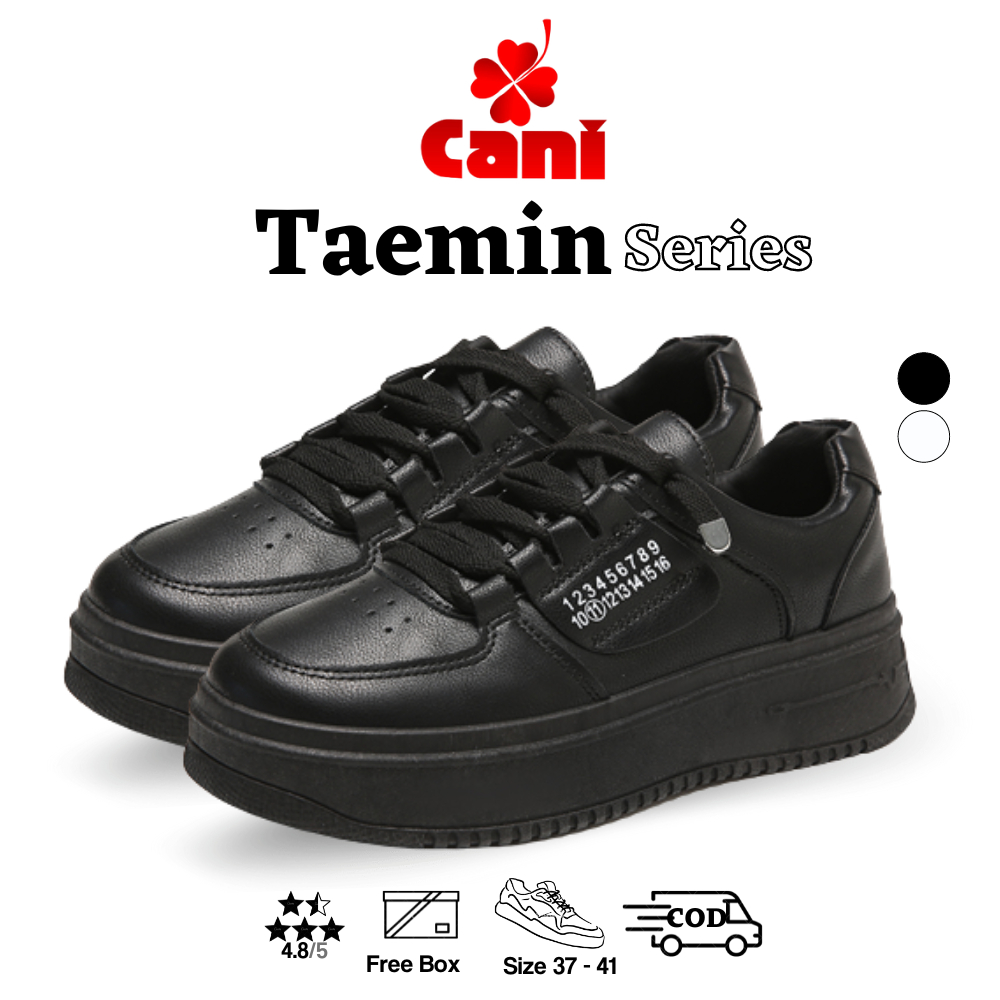 Jual Cani "Free Box" Size (37 - 41) Taemin Sepatu Sneakers Wanita Korea ...