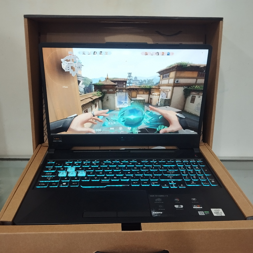 Jual Laptop Gaming Asus TuF F15 FX506 Core i7 10750H 8GB/512GB Nvidia ...