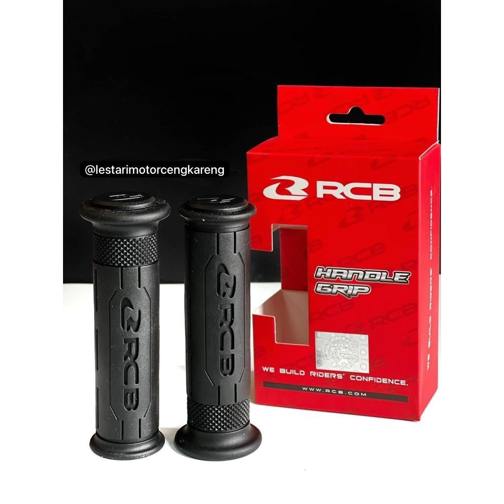 Jual NEW HANDGRIP GRIP RCB ORIGINAL RACING BOY HG 77 HITAM UNIVERSAL ...